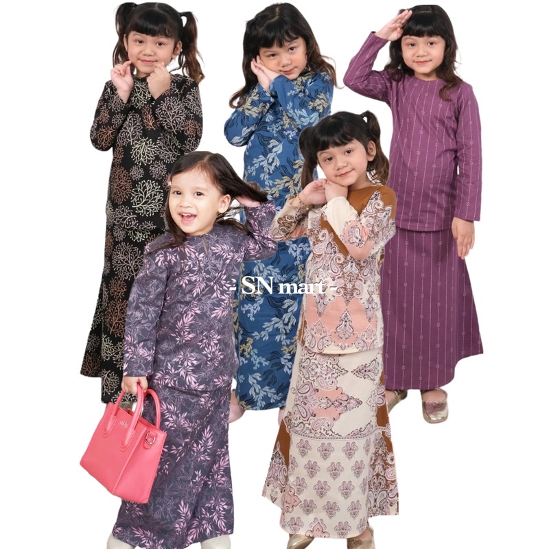 BAJU KURUNG BUDAK COTTON CORAK BATIK BATCH 2 | PREMIUM ENGLISH COTTON ...