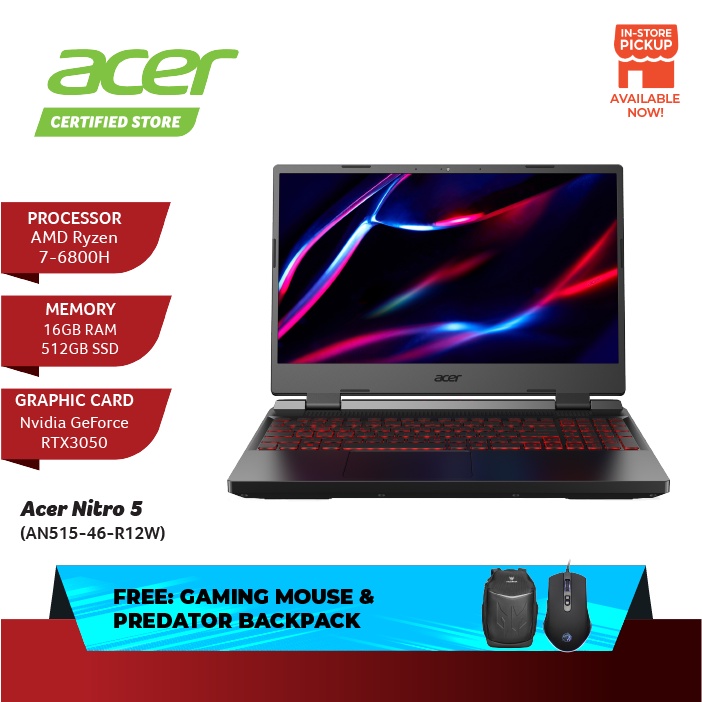 Acer Nitro 5 AN515-56 Price in Malaysia & Specs - RM3579 | TechNave