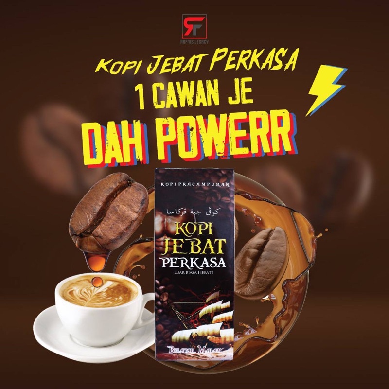 KOPI JEBAT PERKASA KERAS BATANG | Shopee Malaysia