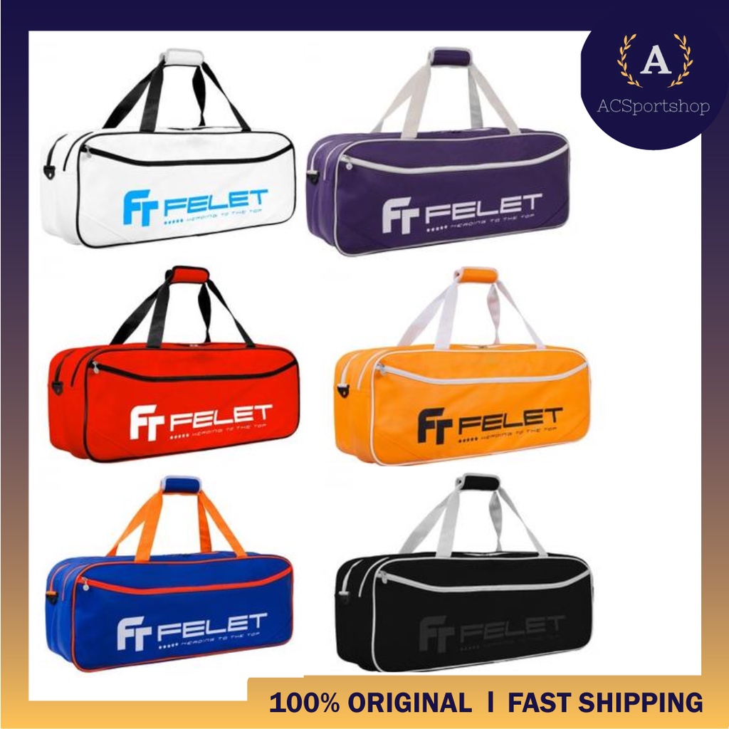 FElet Trenzy PRO Thermal Rackets Bag Badminton Raket Beg Felet Bag ...