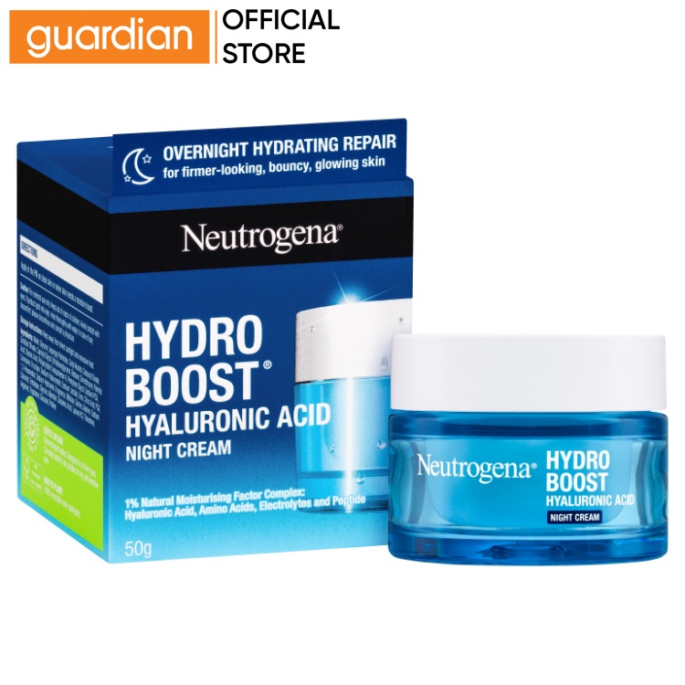 Neutrogena Hydro Boost Hyaluronic Acid Night Cream 50G | Shopee Malaysia