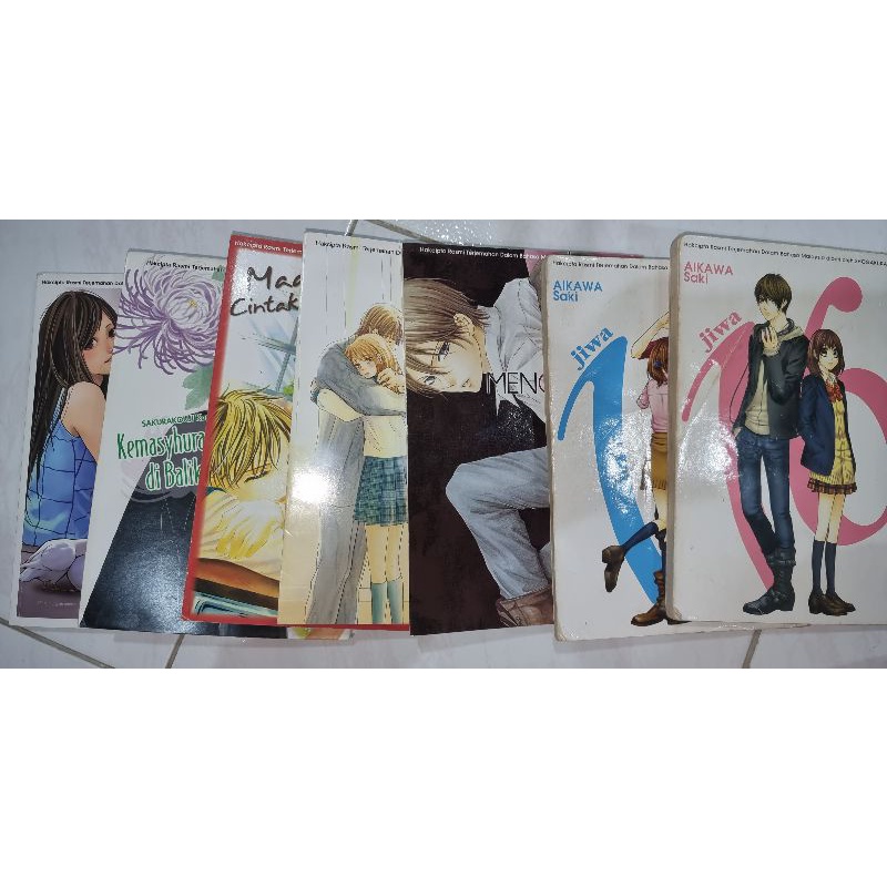 Pre Loved Romance Manga 7 Manga Shopee Malaysia