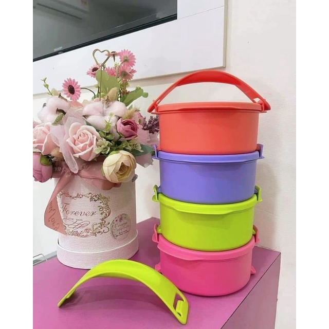 Microwaveable Tup Tiffin Tupperware Set 550ml (2/4pc) | Shopee Malaysia