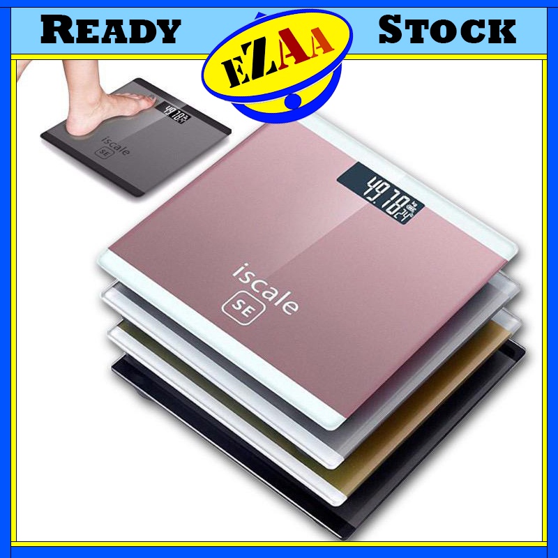 Alat Timbang Berat Badan digital Jenis Glass / Penimbang Ukur Guna ...