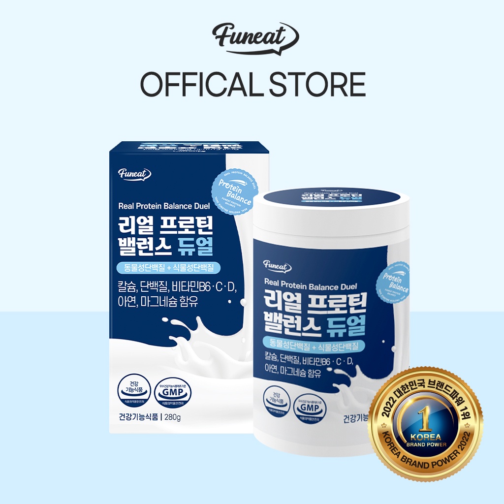 Funeat Real Goat Milk Colostrum Protein Balance Dual 280g | Shopee Malaysia