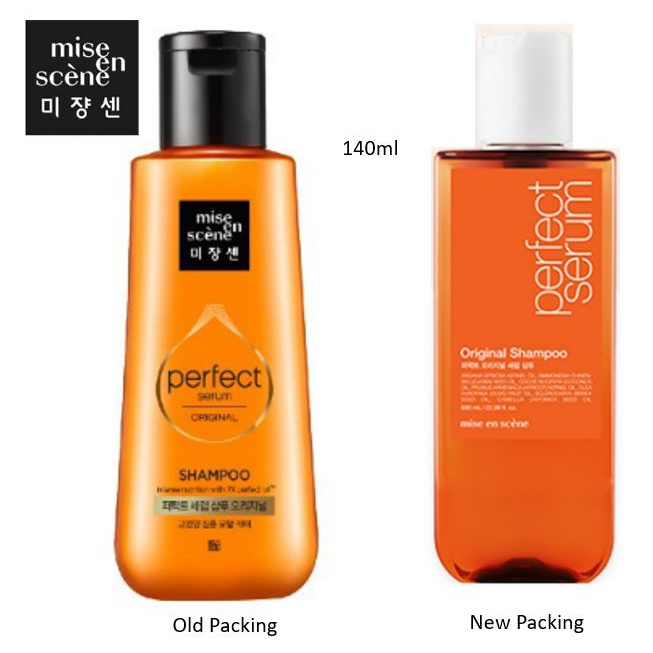 Mise En Scene Perfect Serum Shampoo 140ml | Shopee Malaysia