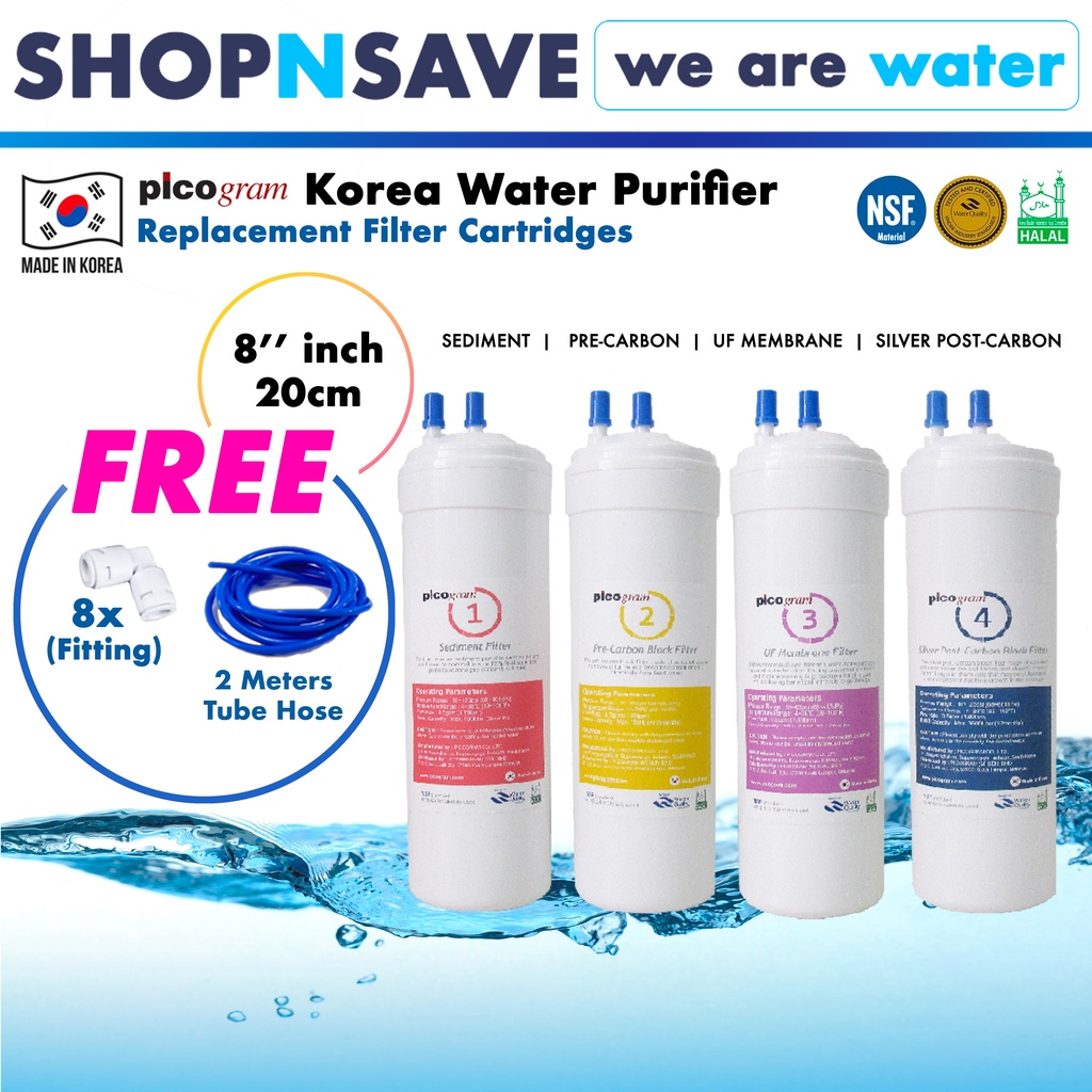 SHOPNSAVE (UF) Cuckoo XCEL, Ultra-Fine Water Filtration, Picogram Korea ...