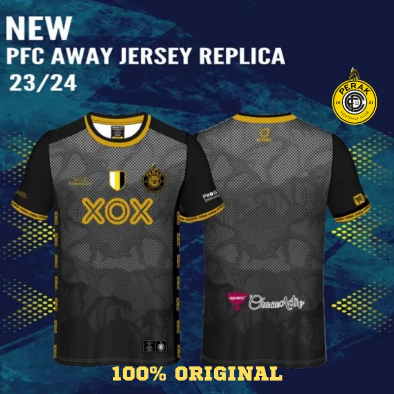 JERSEY PERAK FC 2023 AWAY - REPLICA AND PLAYER | Shopee Malaysia