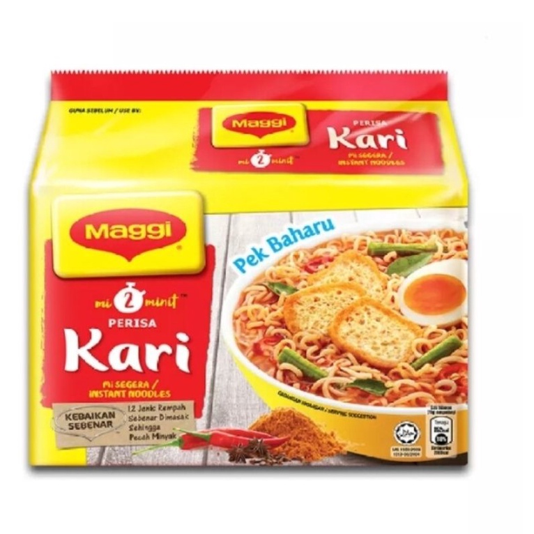 Maggi kari 5 x 79gm | Shopee Malaysia