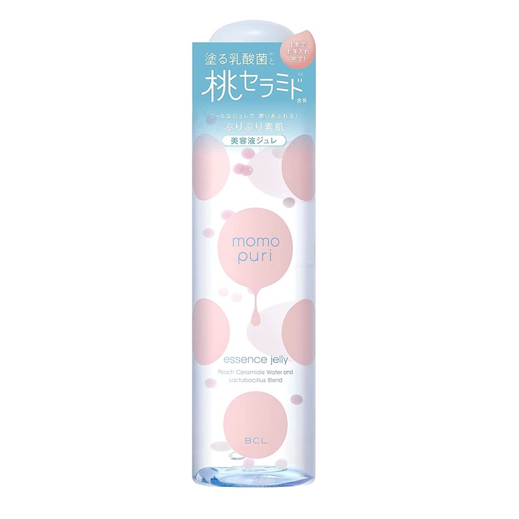 Momo Puri Essence Jelly Face Lotion 200ml | Made in Japan | Peach ...