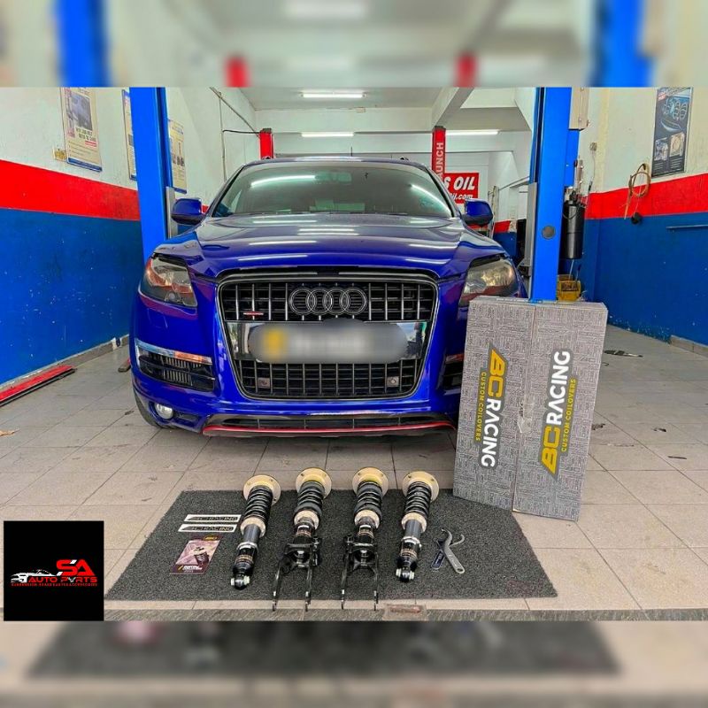 AUDI Q7 ABSORBER ADJUSTABLE BC RACING BR (AIR SUSPENSION TO ABSORBER ...