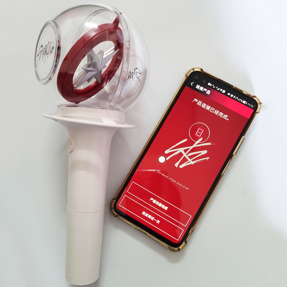 Straykids Lightstick Official Light Stick with Freebies Fanslight ...