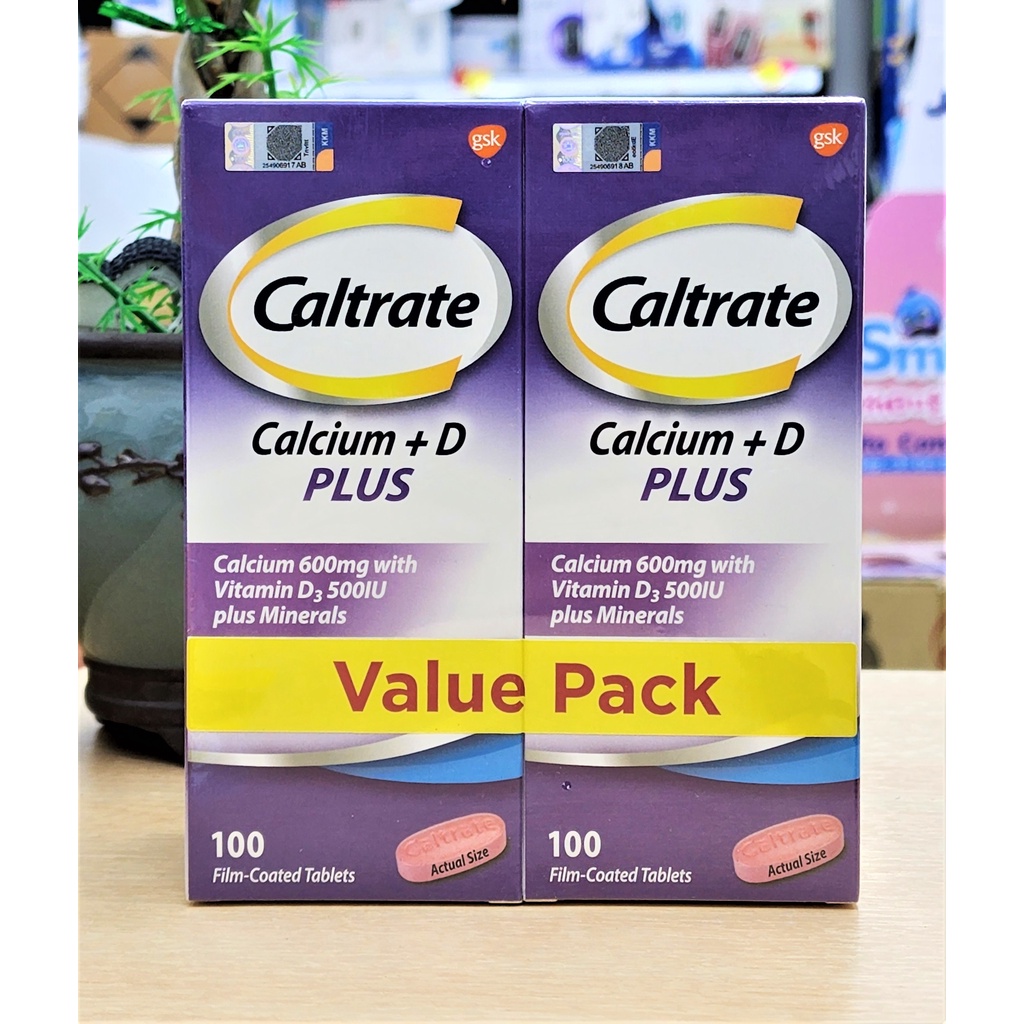 CALTRATE 600 PLUS (60'S/100'S/2X100'S) | Shopee Malaysia
