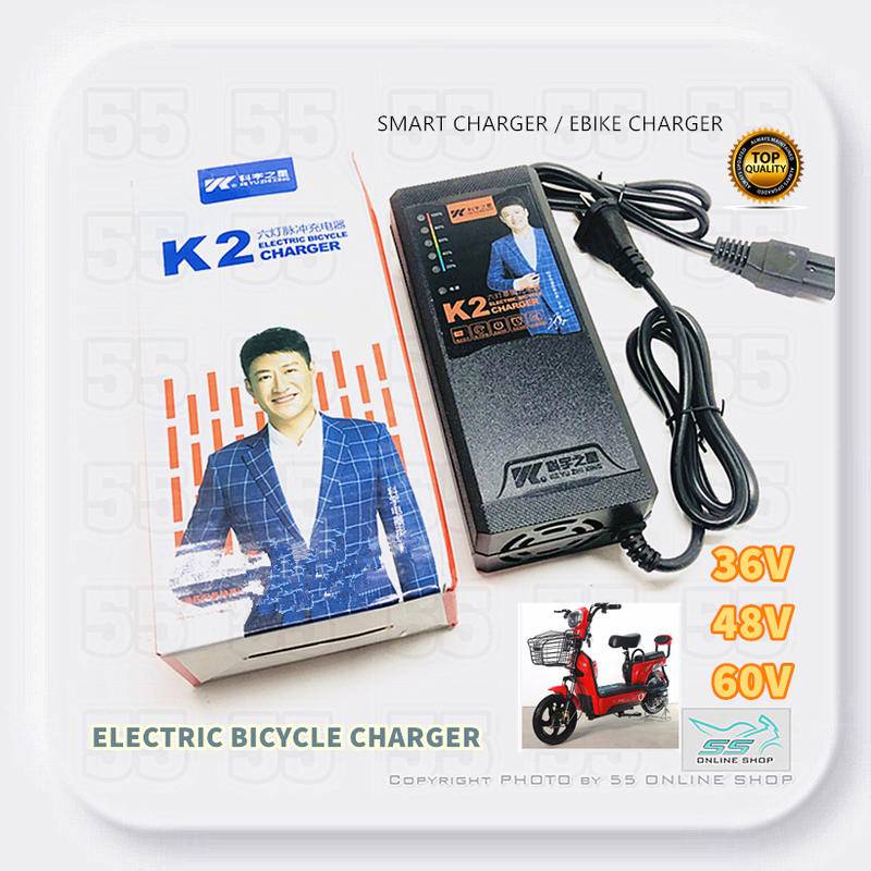 ELECTRIC BICYCLE CHARGER 100% Original High quality 36V 48V 60V 12AH ...