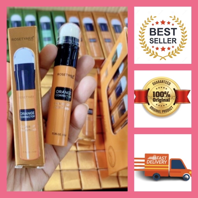 ROSETYARA GREEN CORRECTOR / ORANGE CORRECTOR | Shopee Malaysia