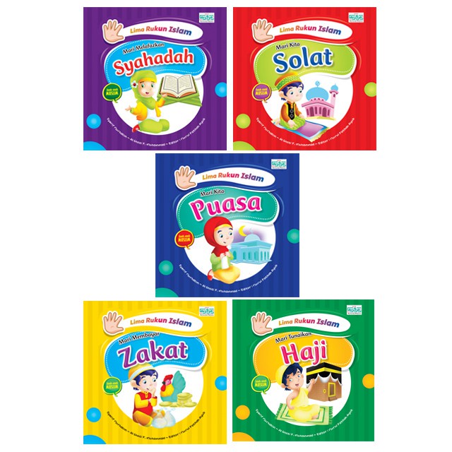 Azmar Prima: Lima Rukun Islam [ Syahadah / Solat / Puasa / Zakat / Haji ...