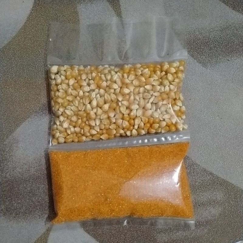 SET POPCORN MUSHROOM BERTIH JAGUNG GULA CARAMEL MIX KARAMEL | Shopee ...
