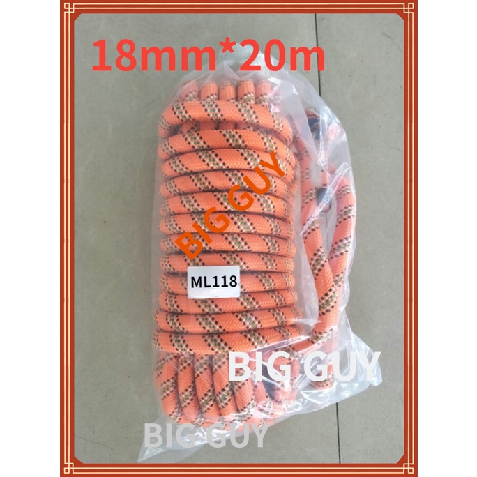 18mm*20m Climbing rope/static rope/climbing rope/safety rescue rope ...