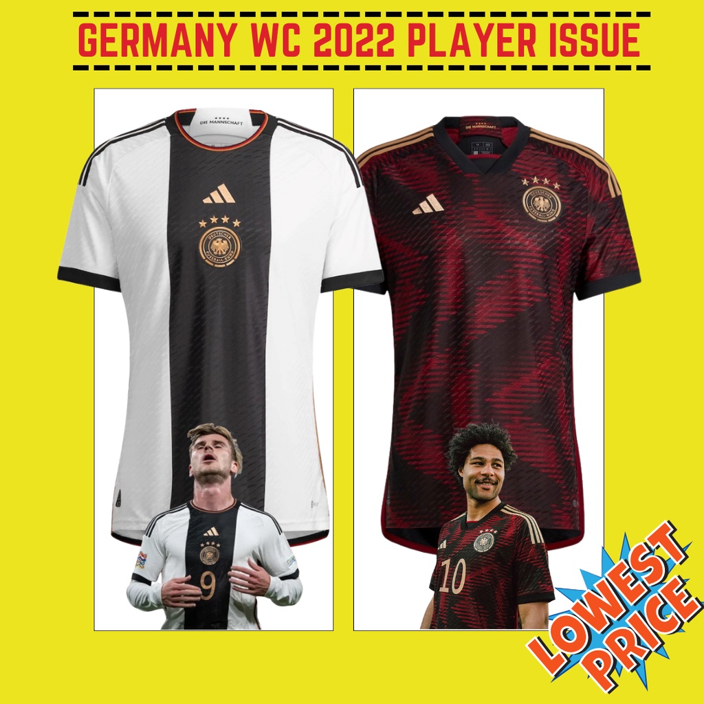 (PLAYER ISSUE LELONG) jersey germany world cup 2022 player issue Jersey germany 22 23 Jersey ...