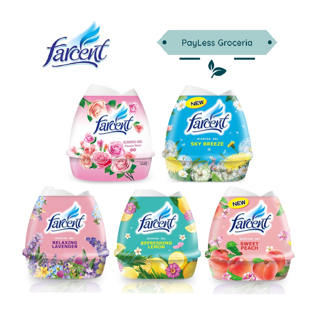Farcent Scented Gel Air Freshener Pewangi 200g | Shopee Malaysia