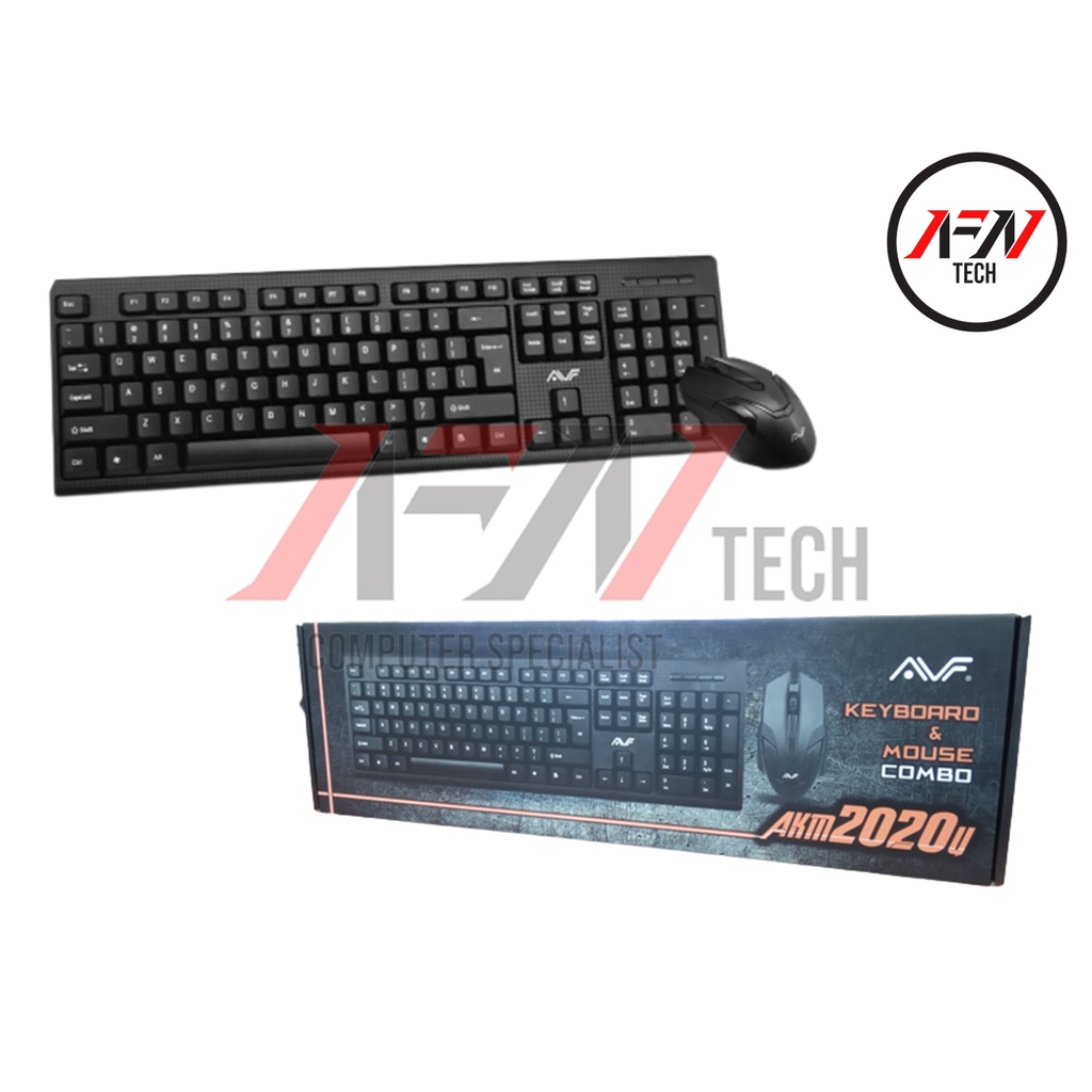 AVF AKM2020U KEYBOARD MOUSE COMBO | Shopee Malaysia