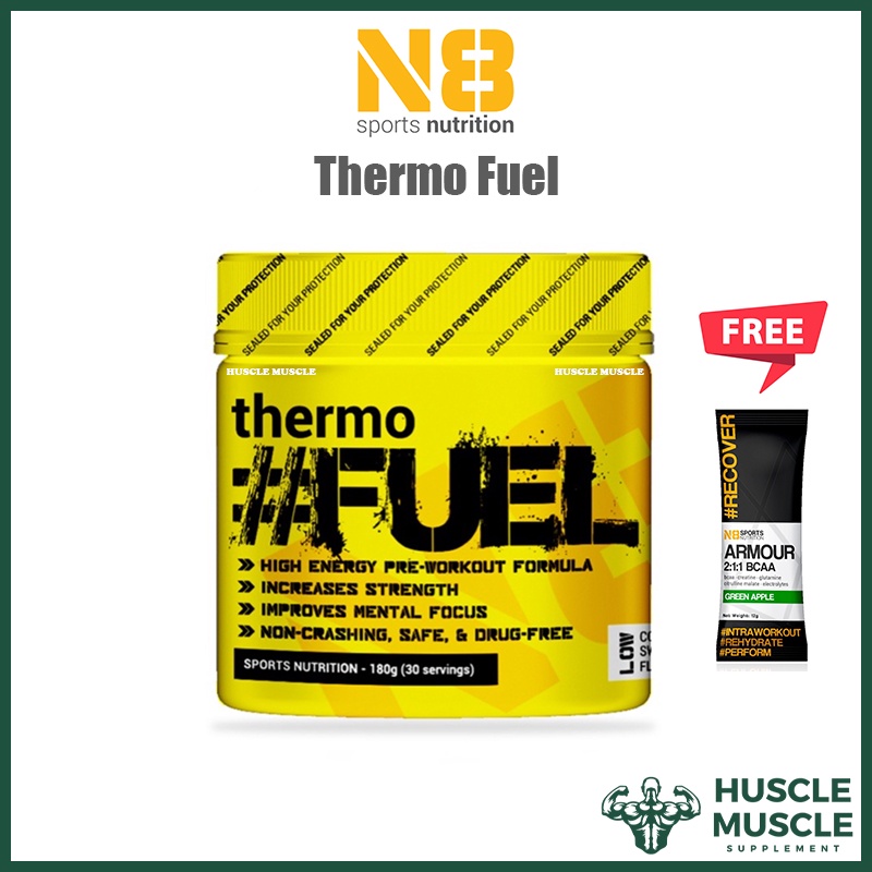 N8 THERMO FUEL - High Energy Pre-Workout Formula | Increases strength ...