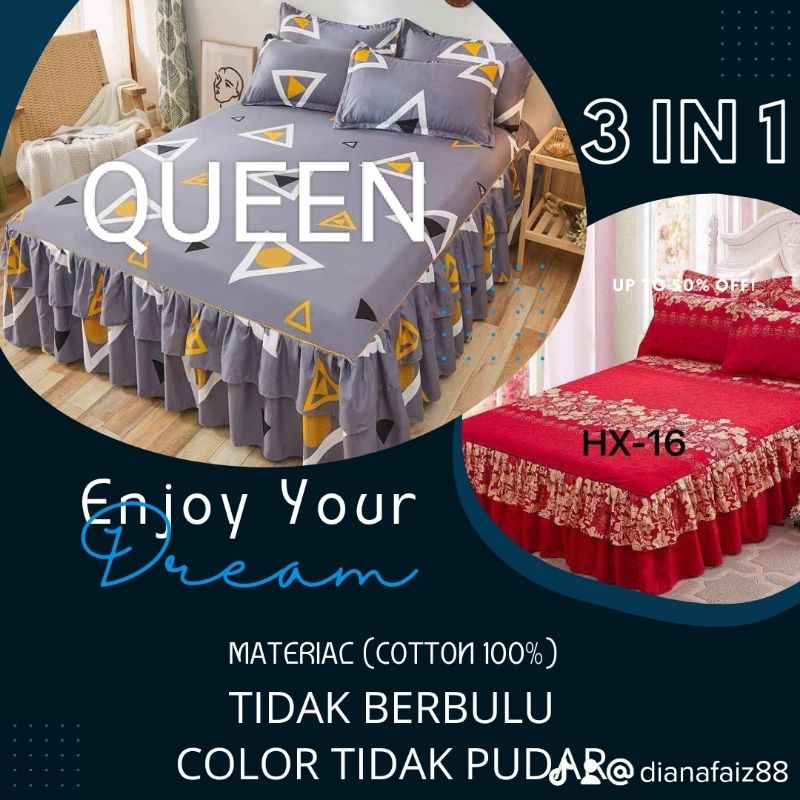 CADAR ROPOL MURAH QUEEN SAIZ 100%cotton/cadar ropol/cadar murah/cadar ...