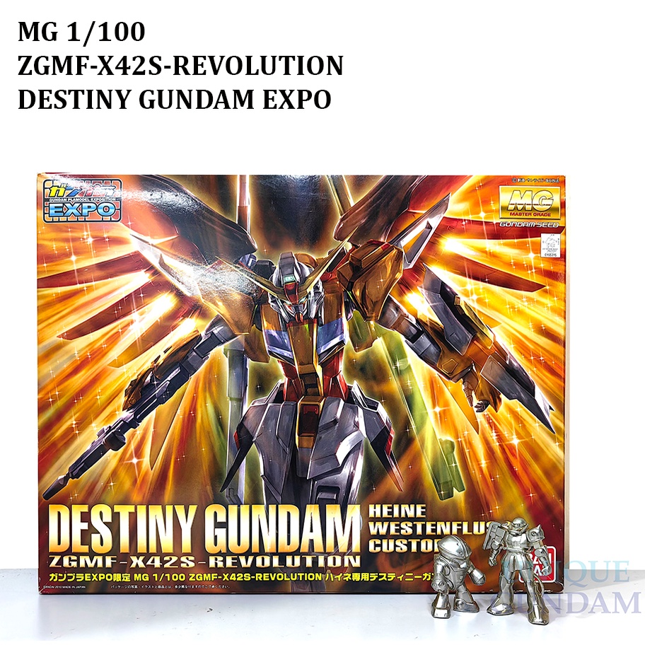 [BANDAI] MG 1/100 ZGMF-X42S REVOLUTION DESTINY GUNDAM EXPO | Shopee Malaysia