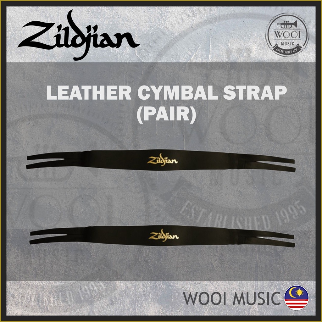 Zildjian P0750 Leather Cymbal Straps - Pair | Shopee Malaysia