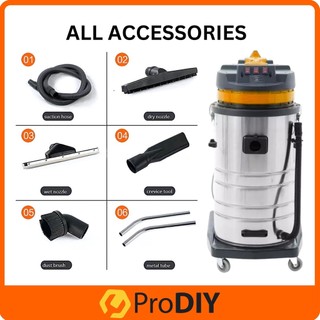 PRODIY PRO803 EUROPOWER VAC8003 80L Vacuum Cleaner Industrial Vaccum ...