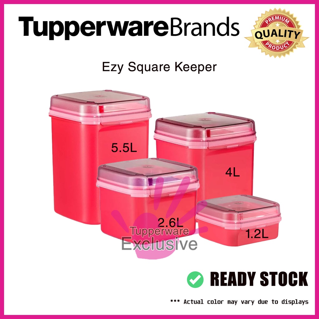 Ezy Keeper Square Tupperware Original Box Tupperware Tupperware ...