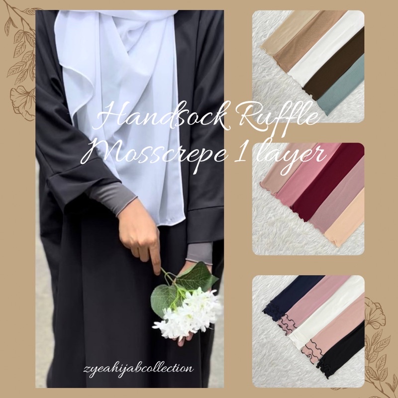 🔥ReadyStock🔥Handsock | Handsock Muslimah | Handsock Ruffle | Handsock ...