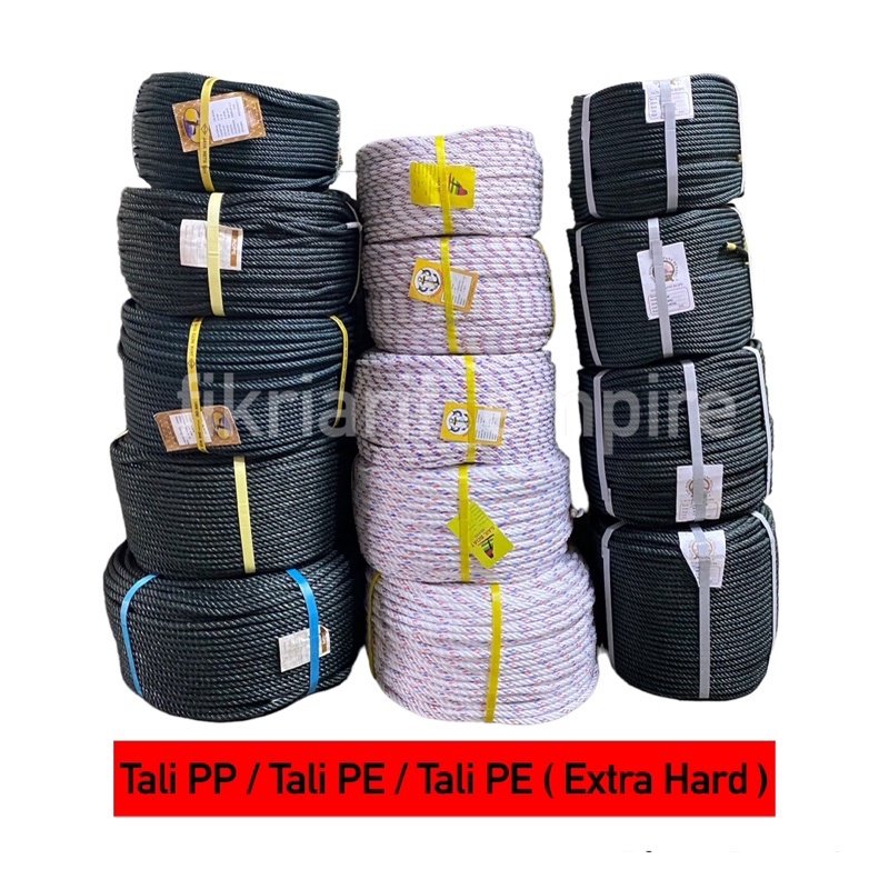 Tali PP Tali PE Tali PE EXTRA ROPE 6mm - 14mm / Tali PP / PE ...