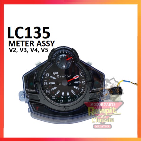 REMPIT LC135 Meter Assy Set 4S 5S V2 V3 V4 V5 5SPEED 4 SPEED 5 SPEED ...