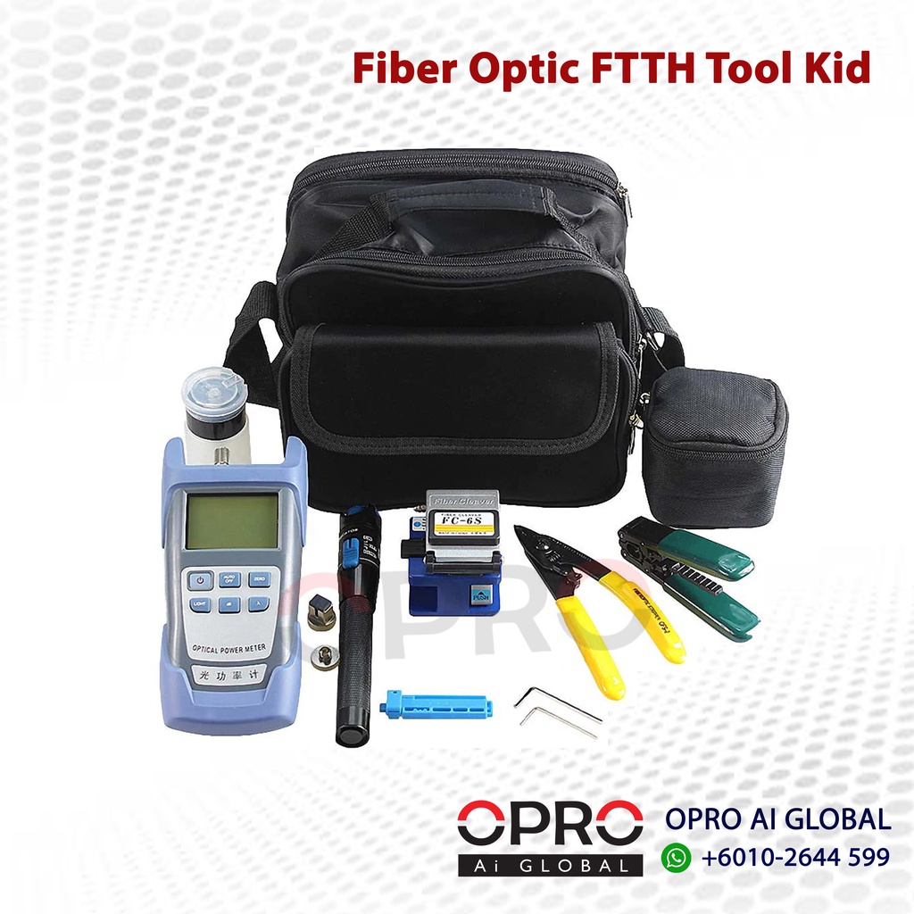 Fiber Optic FTTH Tool Kit (toolkit) | Shopee Malaysia