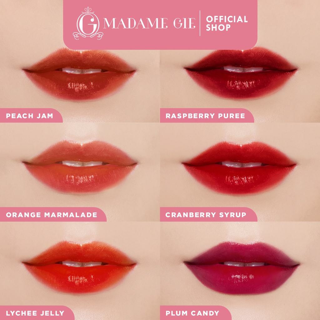 Madame Gie Lip Mud - Lipstick Velvet Lip Waterproof | Shopee Malaysia