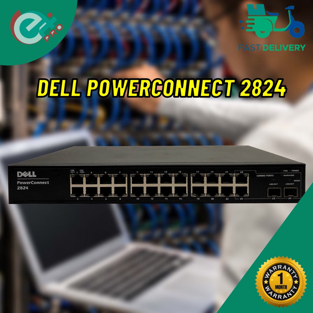 DELL POWERCONNECT 2824 - 24 ports - Manageable - Rack/Mountable Specs ...
