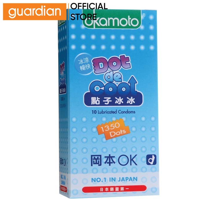 Okamoto Dot De Cool Condom 10s | Shopee Malaysia