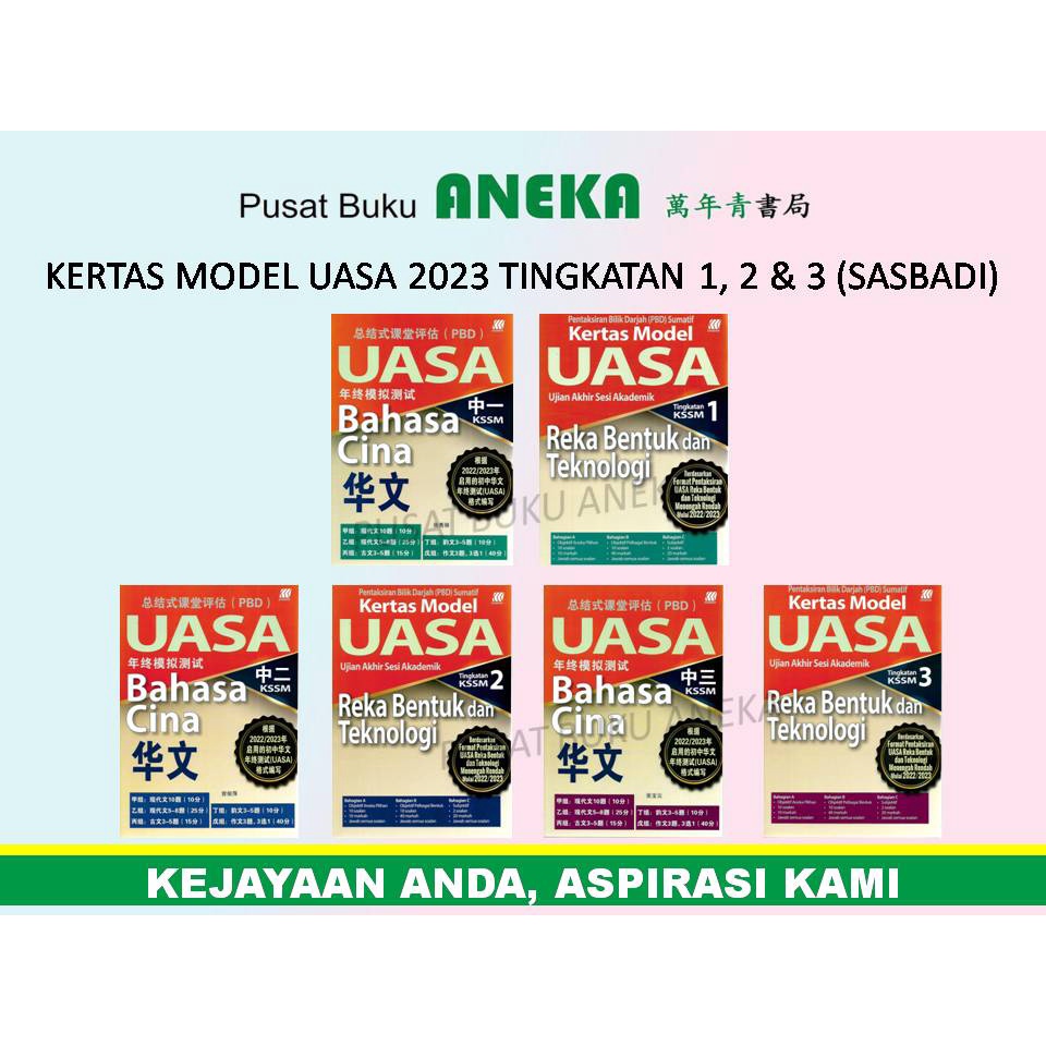 {ANEKA} KERTAS MODEL UASA TINGKATAN 1, 2 & 3 (SASBADI) | Shopee Malaysia