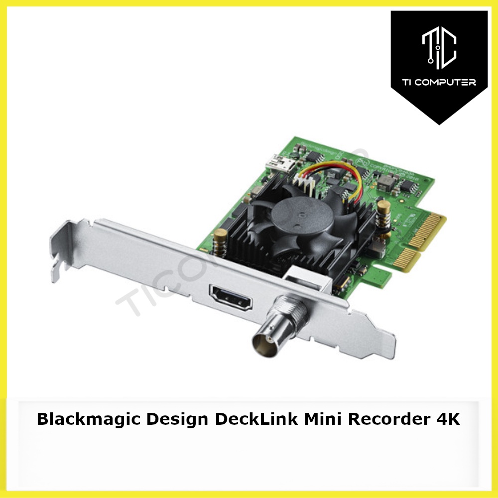 Blackmagic Design DeckLink Mini Recorder 4K HDMI SDI Professional Video ...