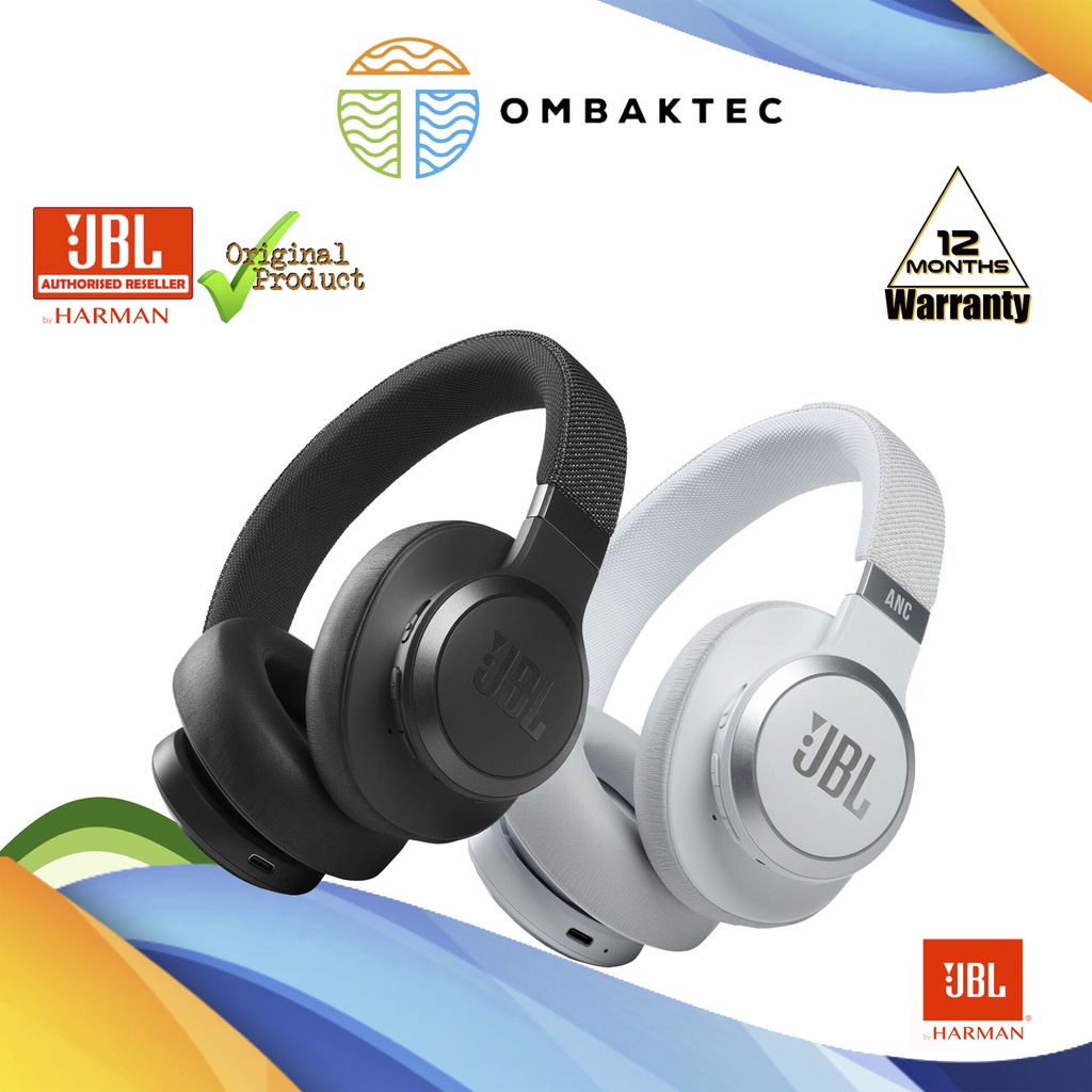 JBL Live 660NC Wireless over-ear NC headphones Noise Cancelling Up to 50 Hours Battery life and ...