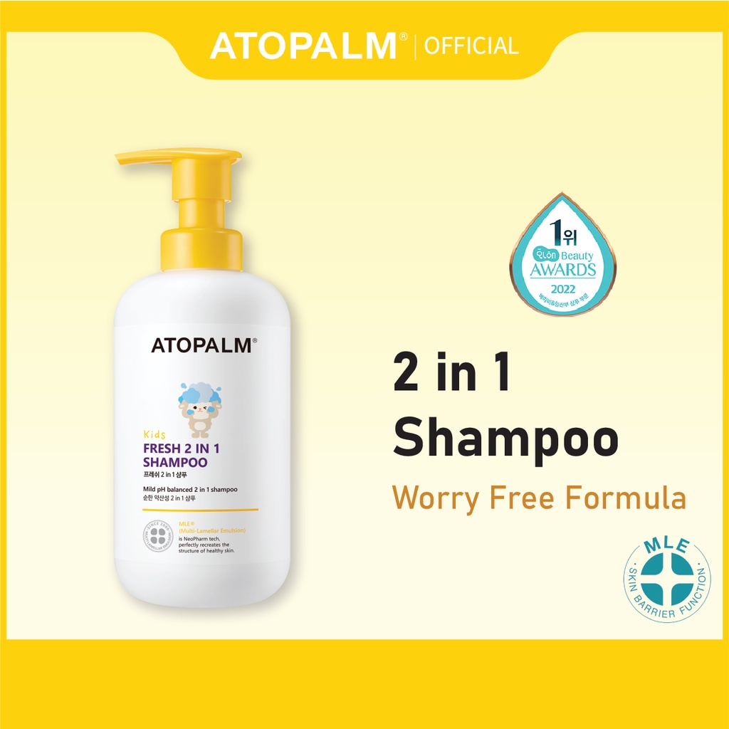 [Atopalm] Fresh 2 in 1 Shampoo Kids 450ml | Shopee Malaysia