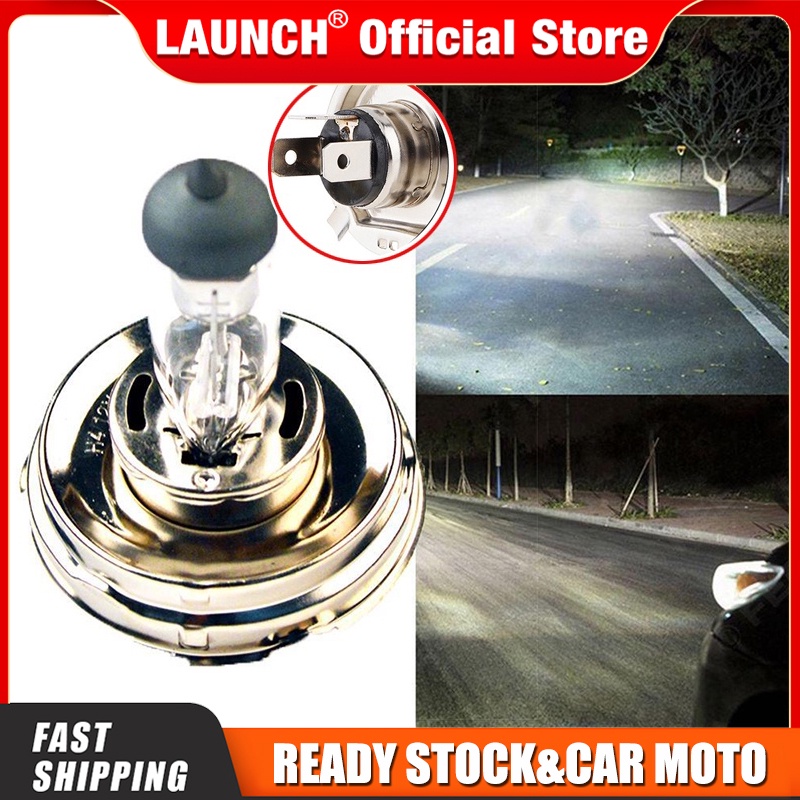 [Ready Stock] 2Pcs 12V Mentol Kereta H4 Car Halogen Lamp 55W/100W Auto Front Headlight Fog Lamp ...
