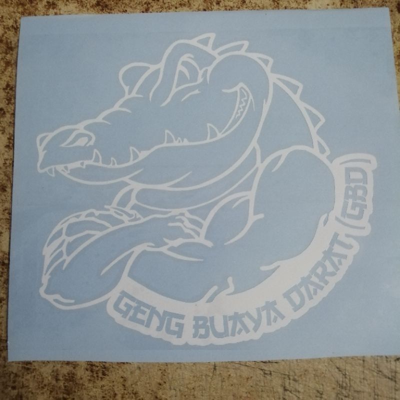 sticker geng buaya darat | Shopee Malaysia