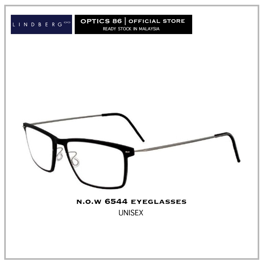 Lindberg N.O.W 6544 Black Denmark UNISEX eyeglasses prescription ...