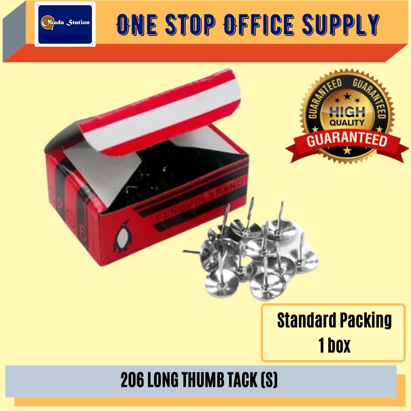206 LONG THUMB TACK / PAKU TEKAN / THUMB TACK | Shopee Malaysia