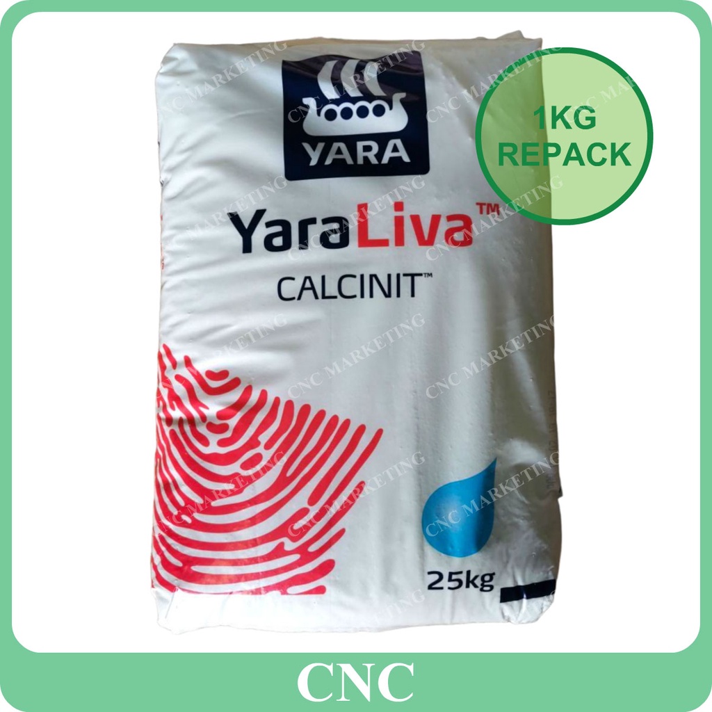 [REPACK] 1KG YaraTera CALCINIT Calcium Nitrate Baja Fertilizer ...