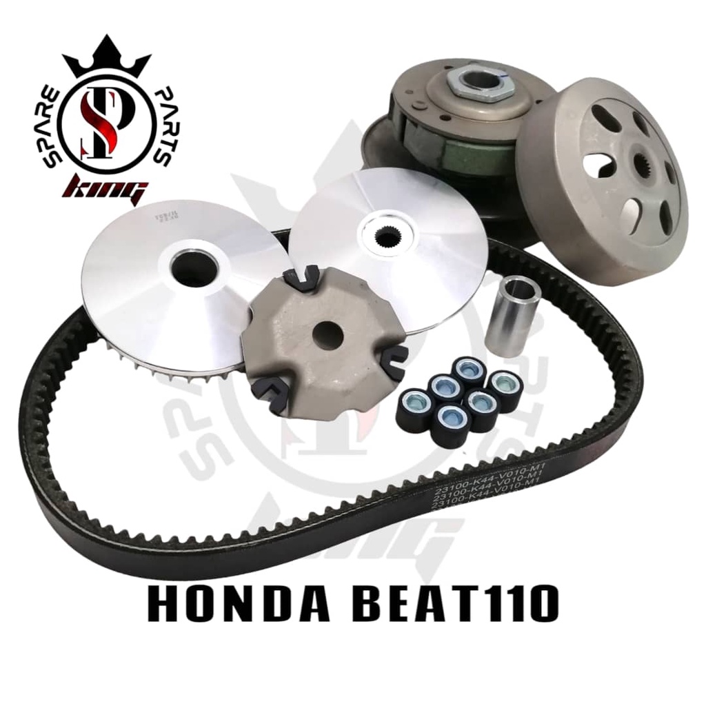 HONDA BEAT110 BEAT 110 FRONT PULLEY REAR PULLEY WITH TIMING BELT ...
