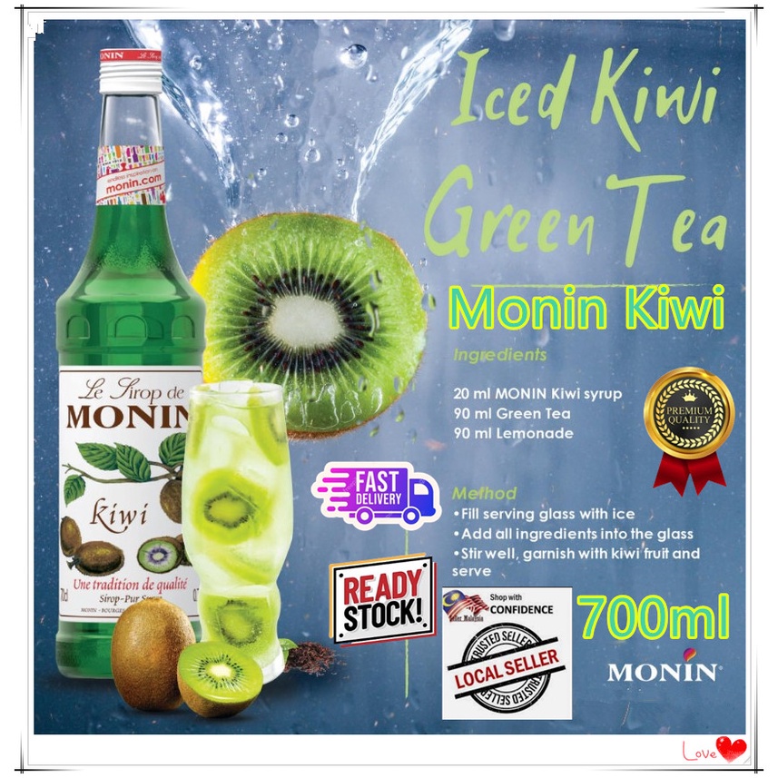 Free Gift Monin Kiwi Syrup 700ml | Shopee Malaysia