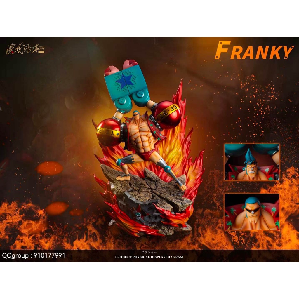 MWZB Studio - One Piece Series 002 - Franky Resin Statue GK Figure ...